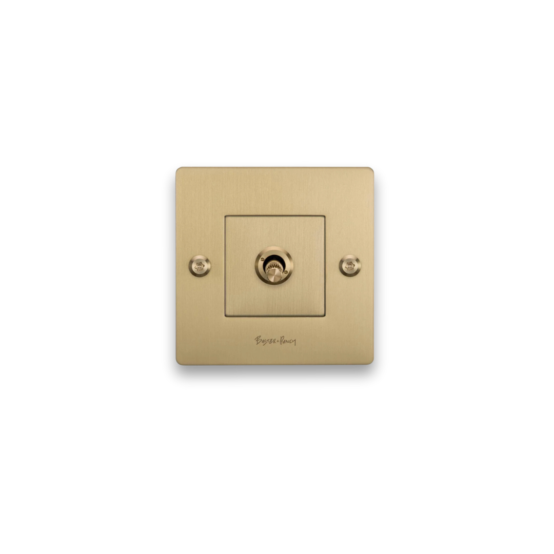 Buster + Punch 1G Double Toggle Switch - Electrical Switches | JUSTSTANDART